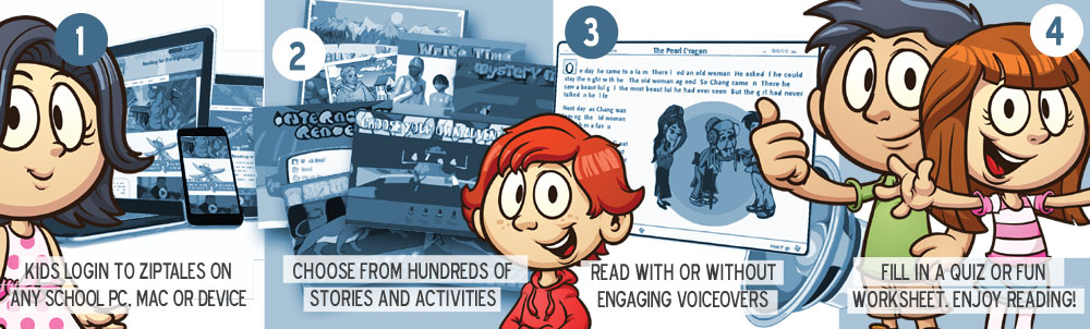 Ziptales - Make reading FUN - UK / Europe